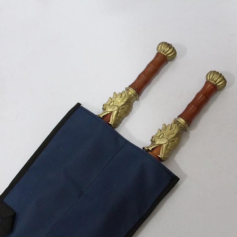 Double mace/Pear wood/Brass Gauntlet/Training equipment/China kung fu ...