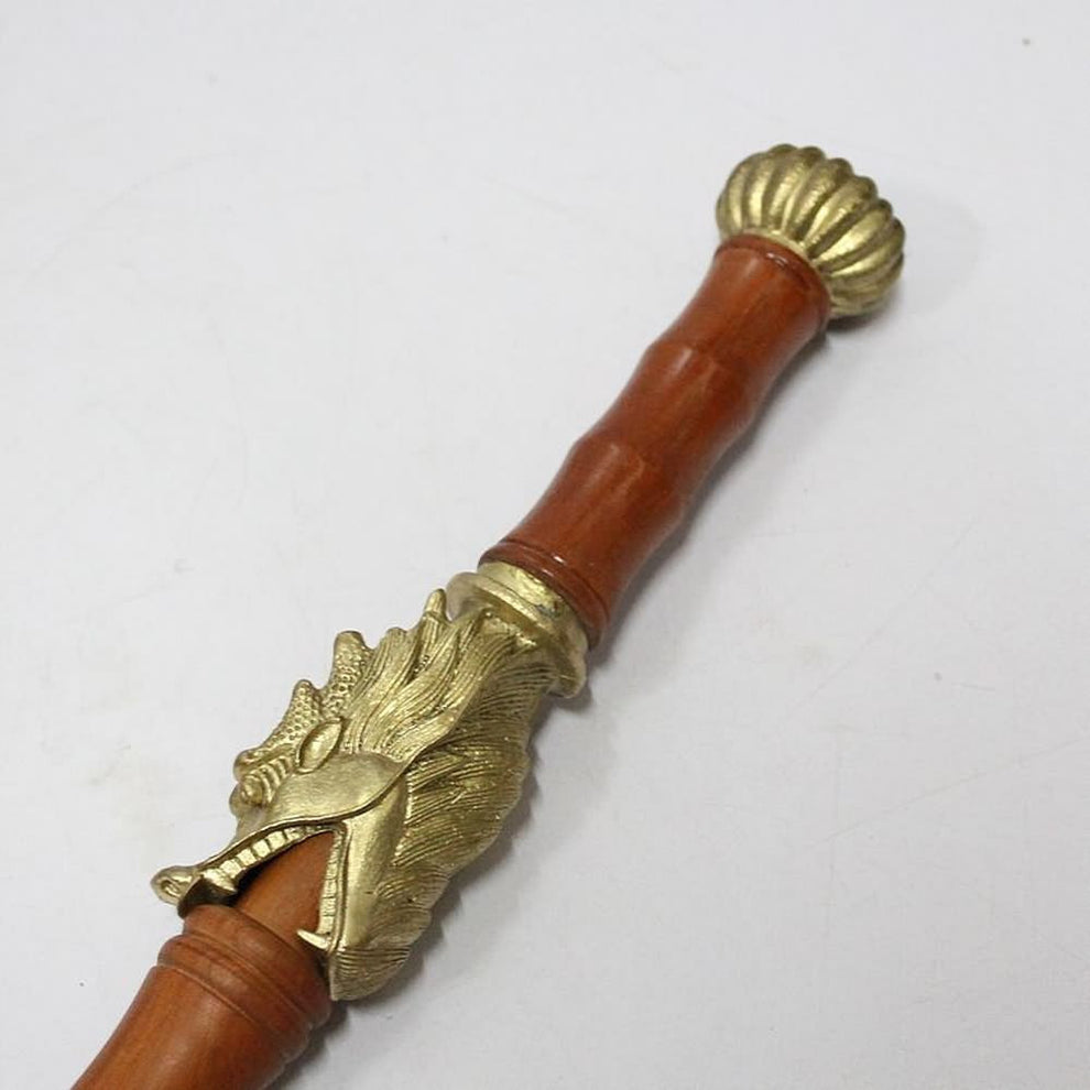 Double mace/Pear wood/Brass Gauntlet/Training equipment/China kung fu ...