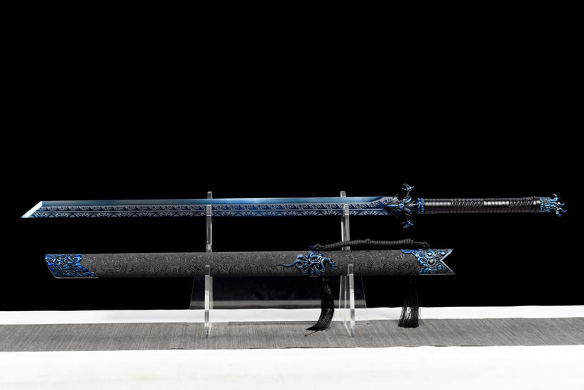 Dragon Tang dao Swords Real,Broadsword,Hand Forged Blades,Loongsword ...