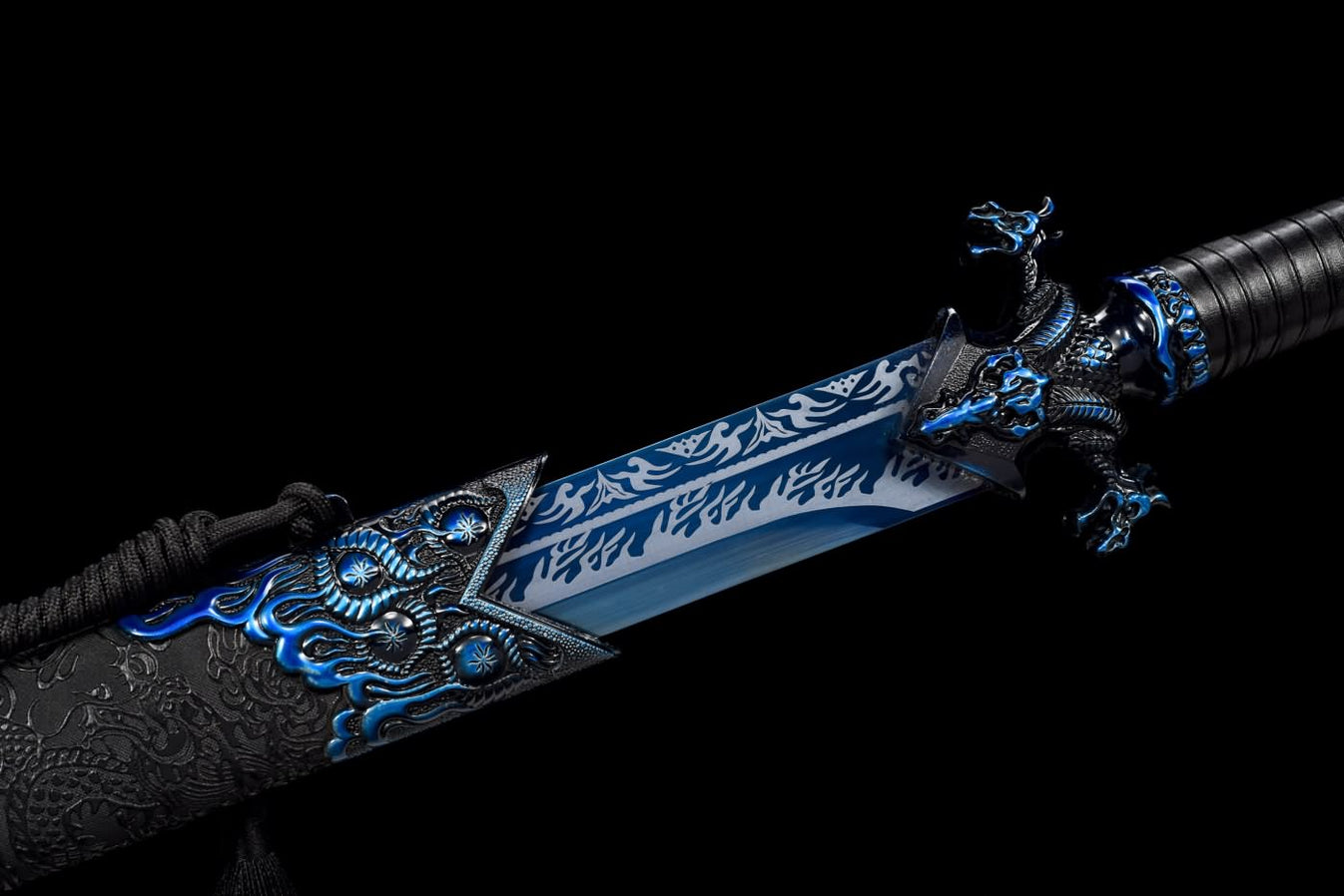 Dragon Tang dao Swords Real,Broadsword,Hand Forged Blades,Loongsword ...