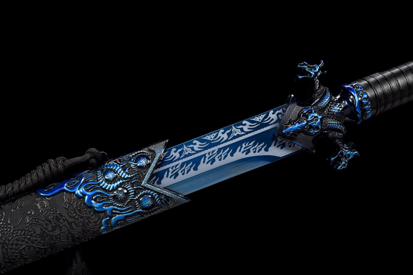 Dragon Tang dao Swords Real,Broadsword,Hand Forged Blades,Loongsword ...