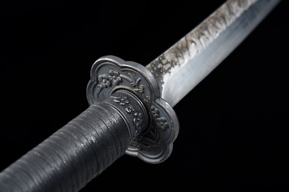 Qing dao,Horse Chopping Sword,Forged High Carbon Steel Blade,Black ...