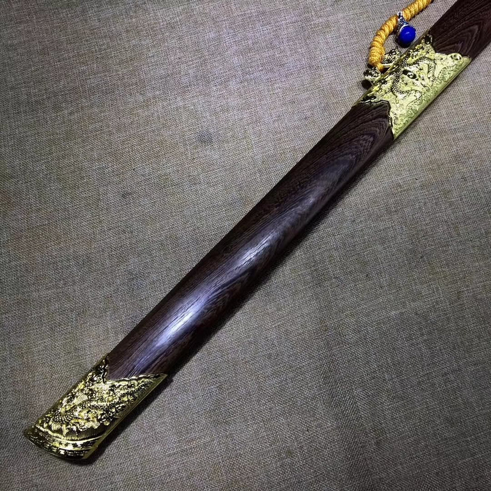 Cut horse broadsword,High carbon steel blade,Rosewood,Alloy – Chinese ...