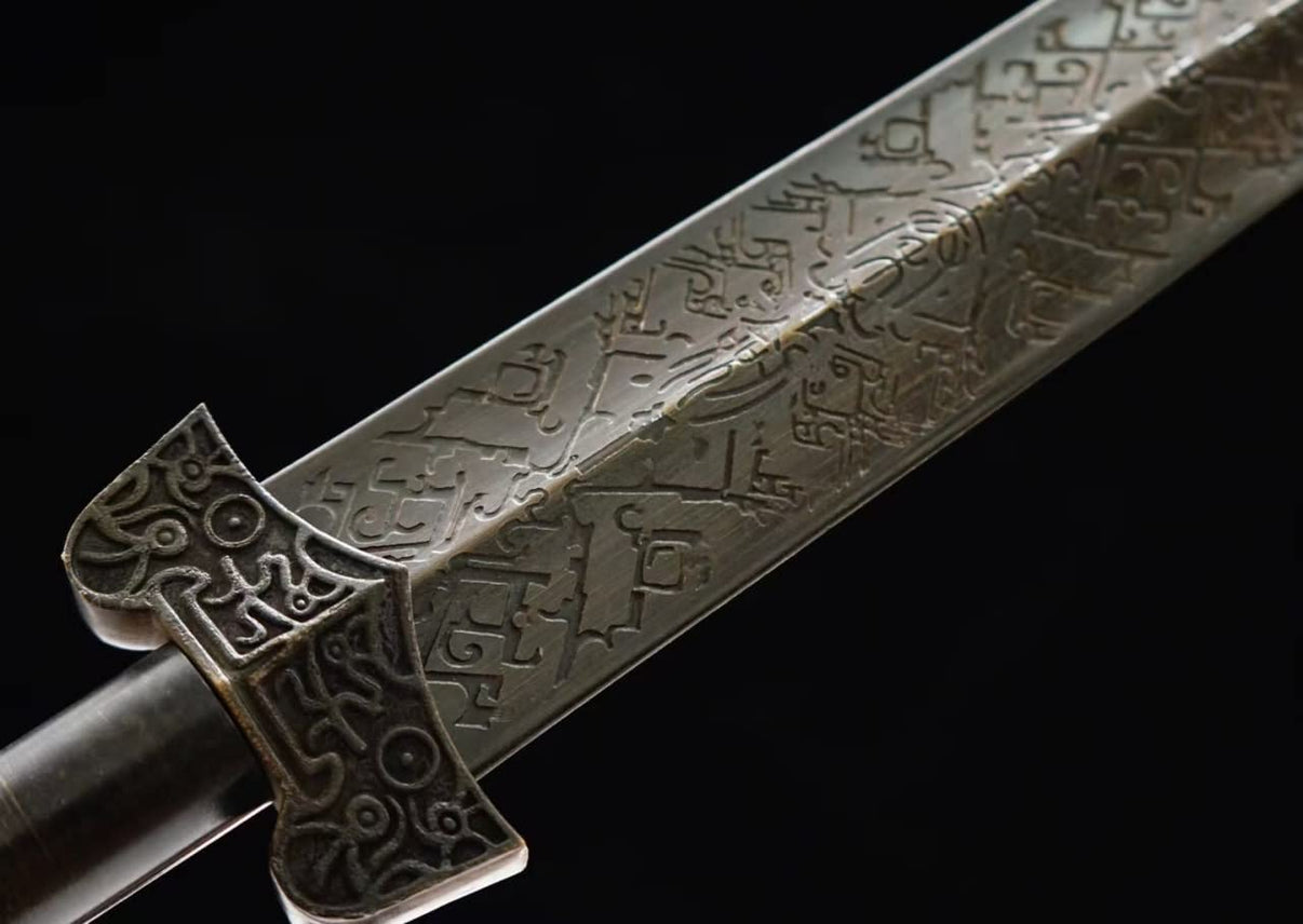 Wang Goujian's Bronze Sword Brass Handmade Chinese Swords – Chinese ...