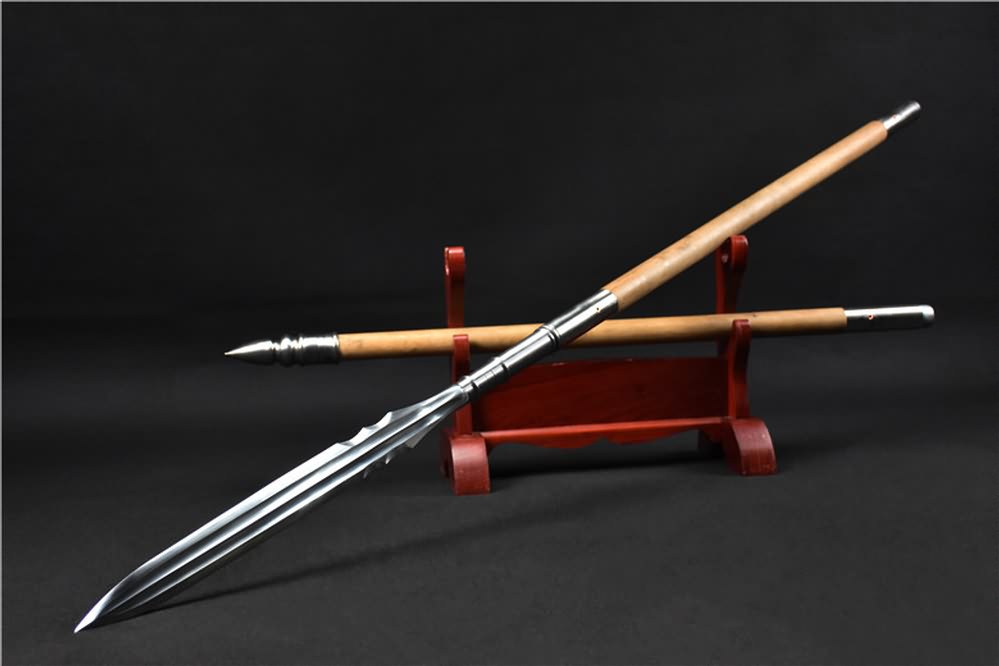 Spear,China Lance,Forged high Carbon Steel Spearhead,Hardwood Rod ...