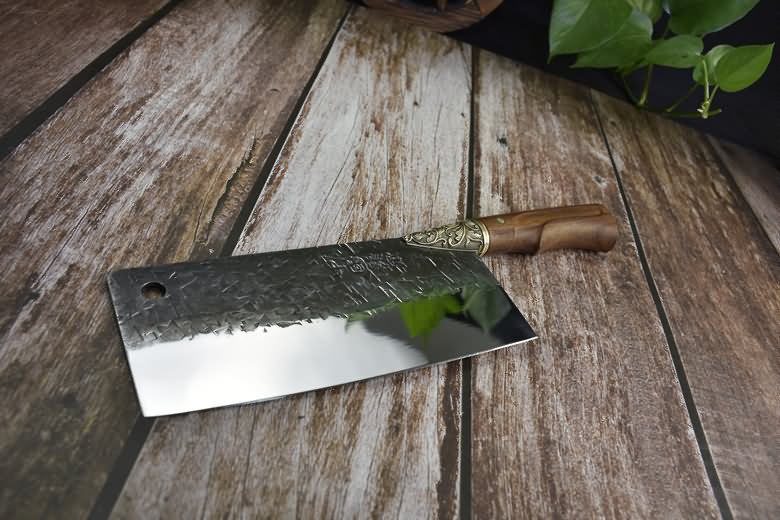 Chinese Kitchen Knives Vegetables Tools Rosewood handle – Chinese Sword ...