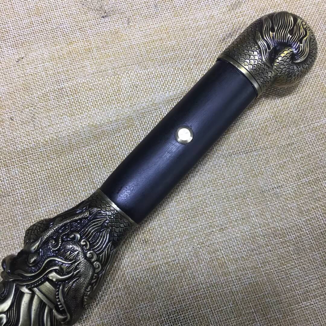 Machete sword,High carbon steel,Black scabbard – Chinese Sword store