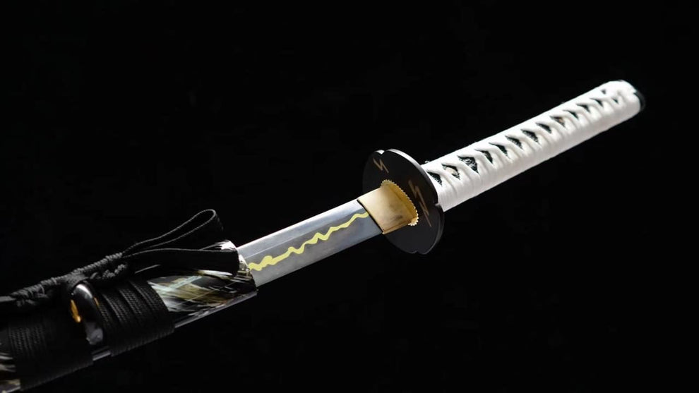 Samurai Sowrds Real Katana Forged Manganese Steel Blade Kendo Kendo P ...