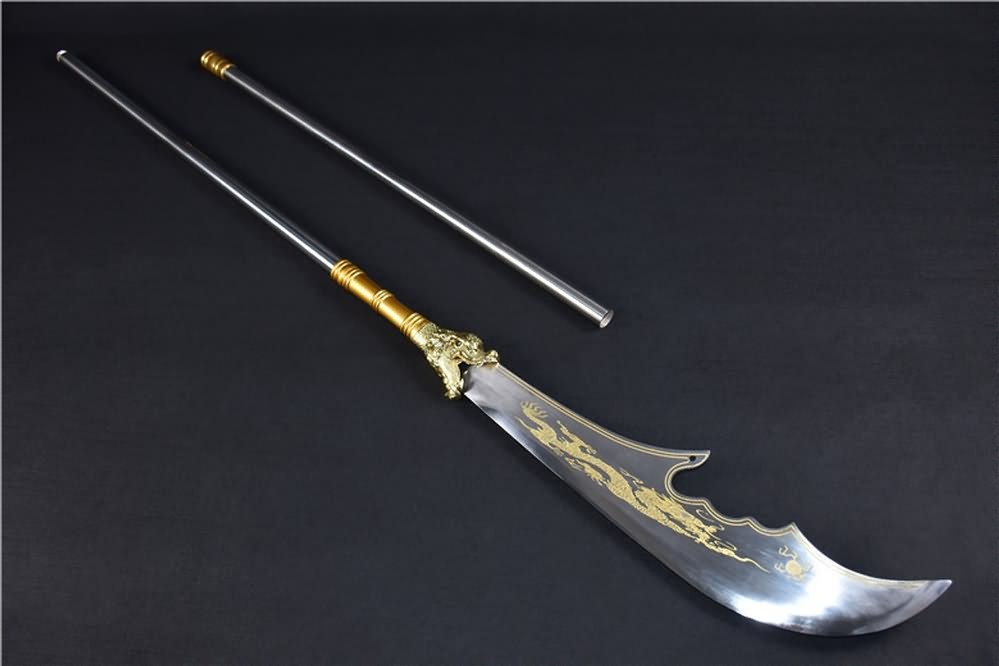 Kwan Dao,Forged High Carbon Steel Blade Sword Real Battle Ready – Chinese Sword store