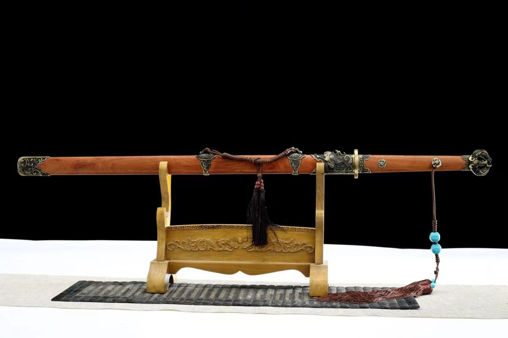 Han dao Forged high Carbon Steel Burn Blades,Chinese sword real ...