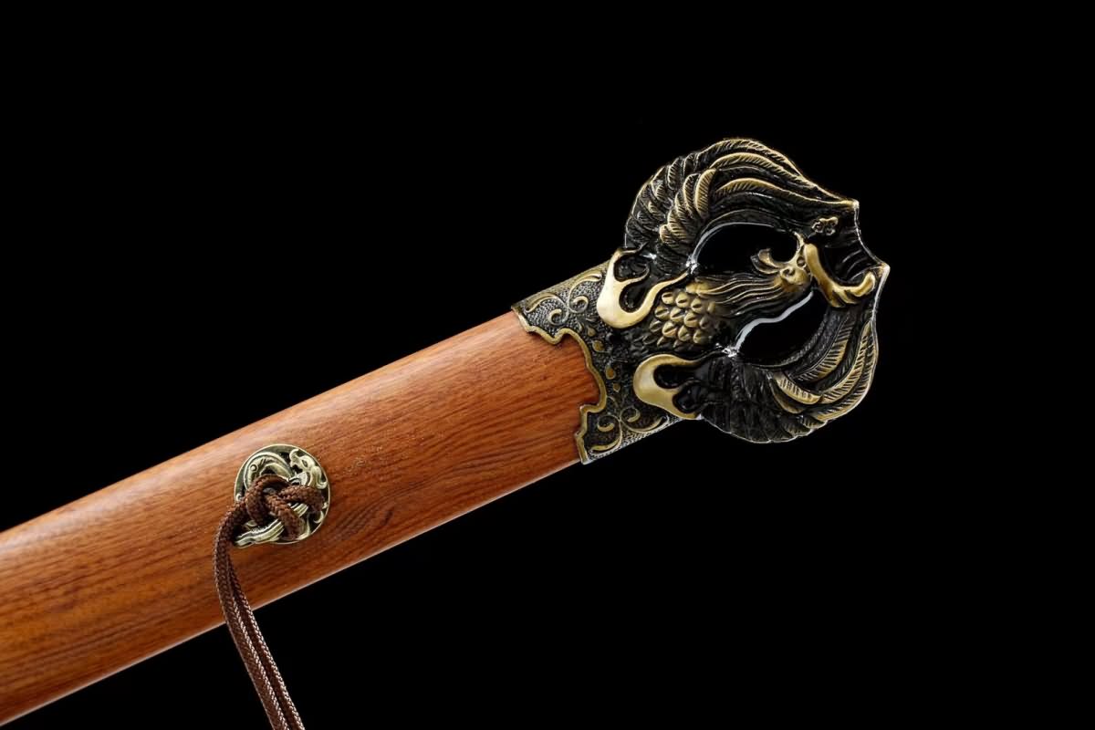 Han dao Forged high Carbon Steel Burn Blades,Chinese sword real ...