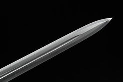 Han jian Hand Forged,High Carbon Steel balde,Brass Fittings Real Swords ...