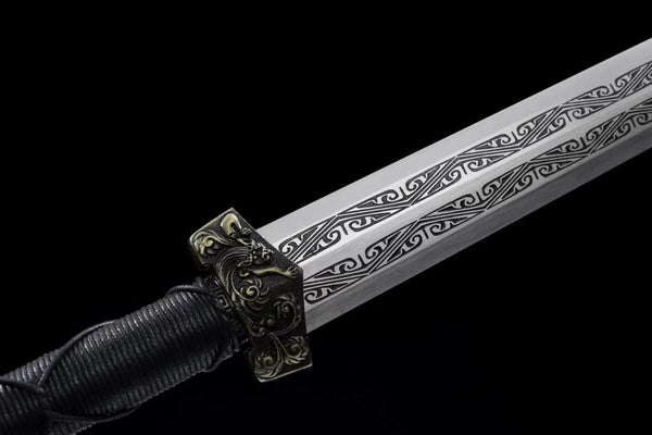 Chibi jian,Handmade High carbon steel blade,Alloy – Chinese Sword store