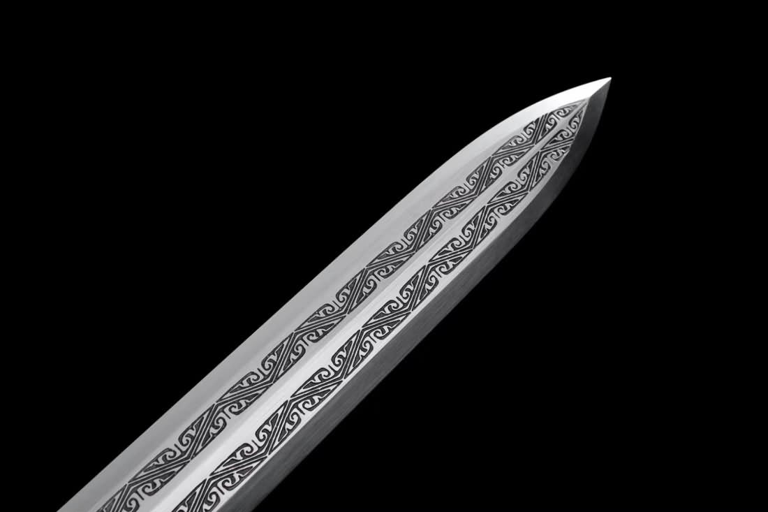Chibi jian,Handmade High carbon steel blade,Alloy – Chinese Sword store