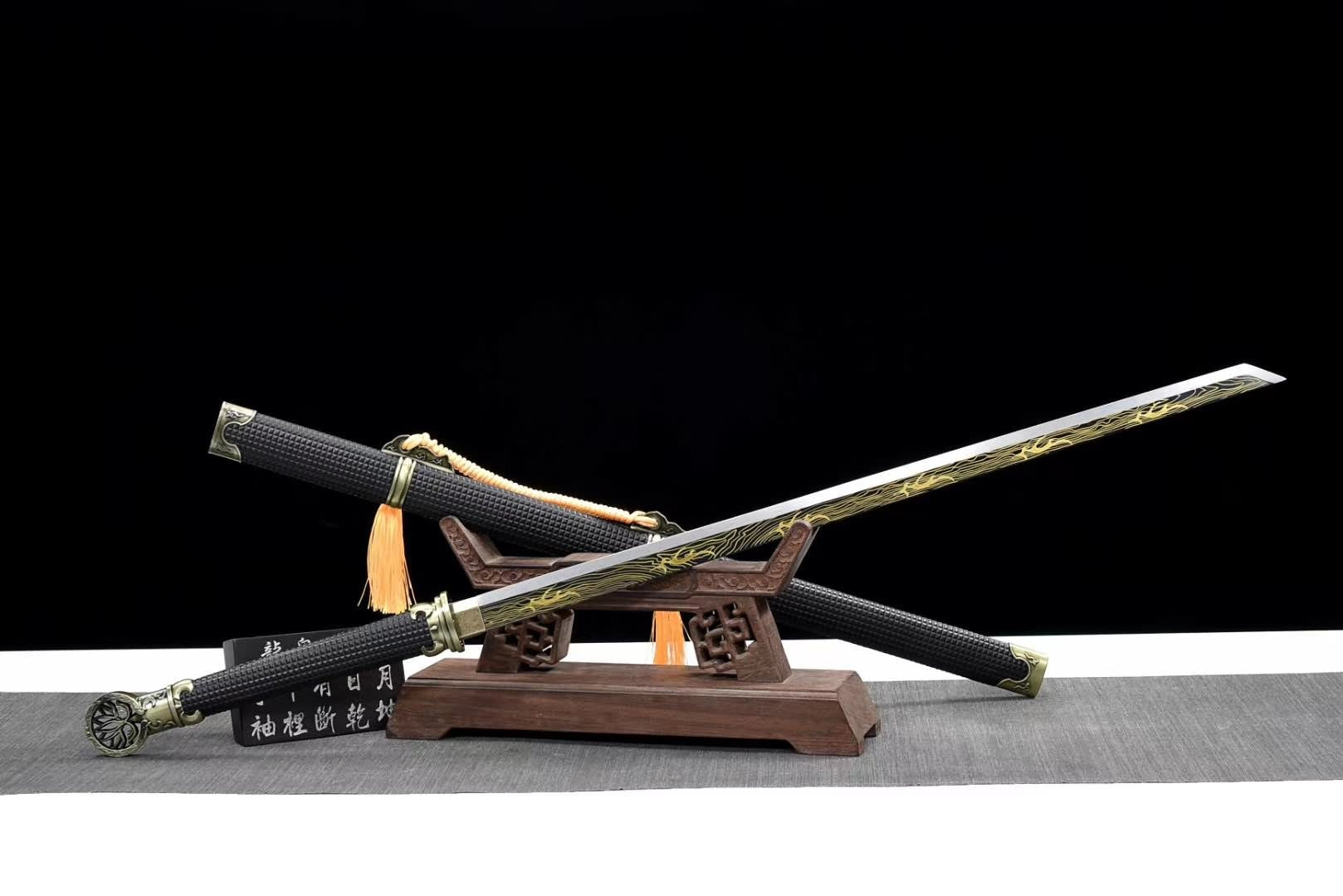 Han jian,Sabre,High Carbon Steel Blade,Full Tang – Chinese Sword store