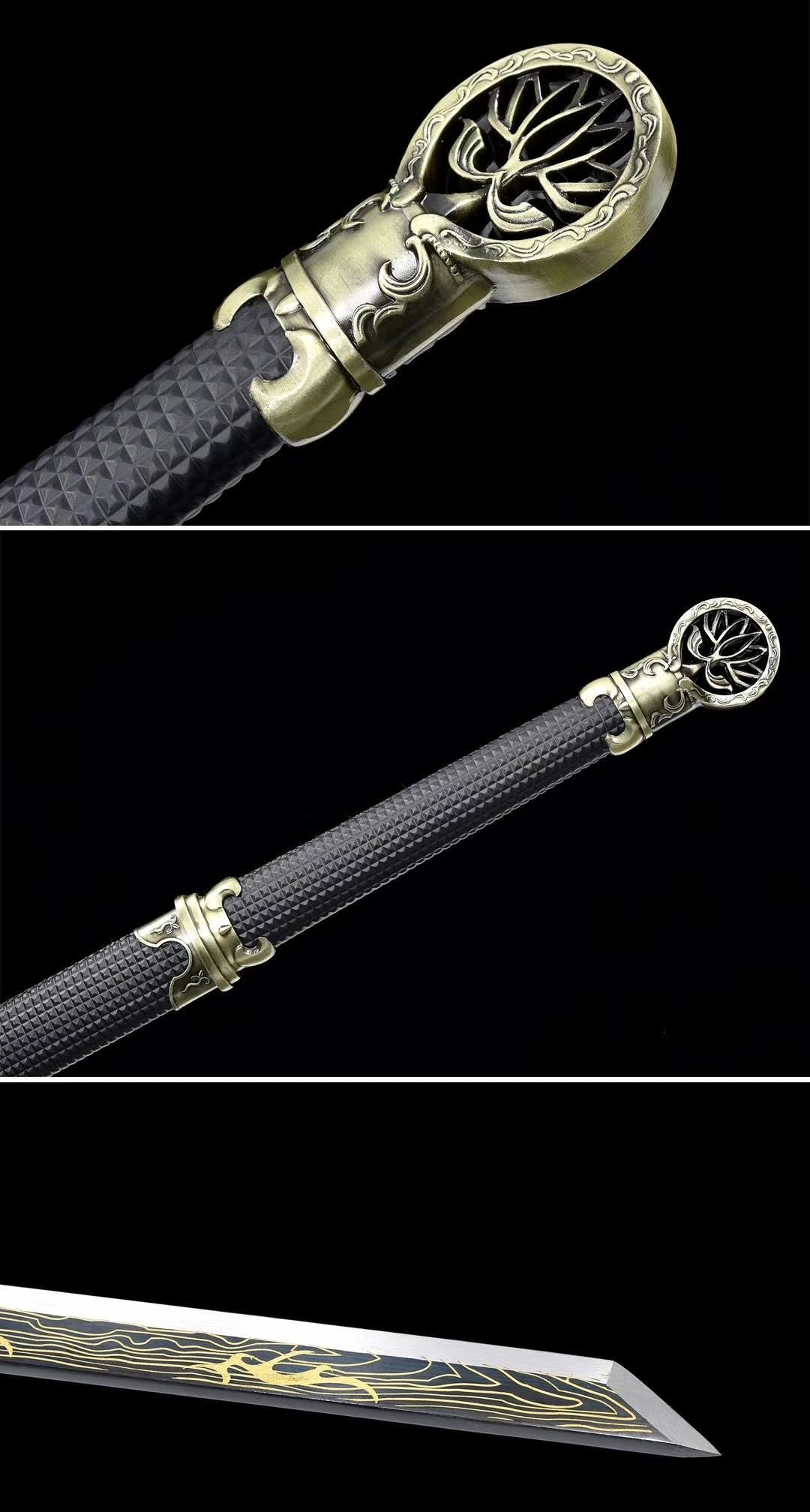 Han jian,Sabre,High Carbon Steel Blade,Full Tang – Chinese Sword store