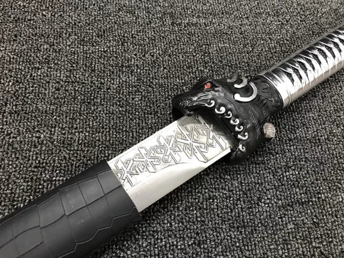 Tiger Chopper,High carbon steel etch blade – Chinese Sword store