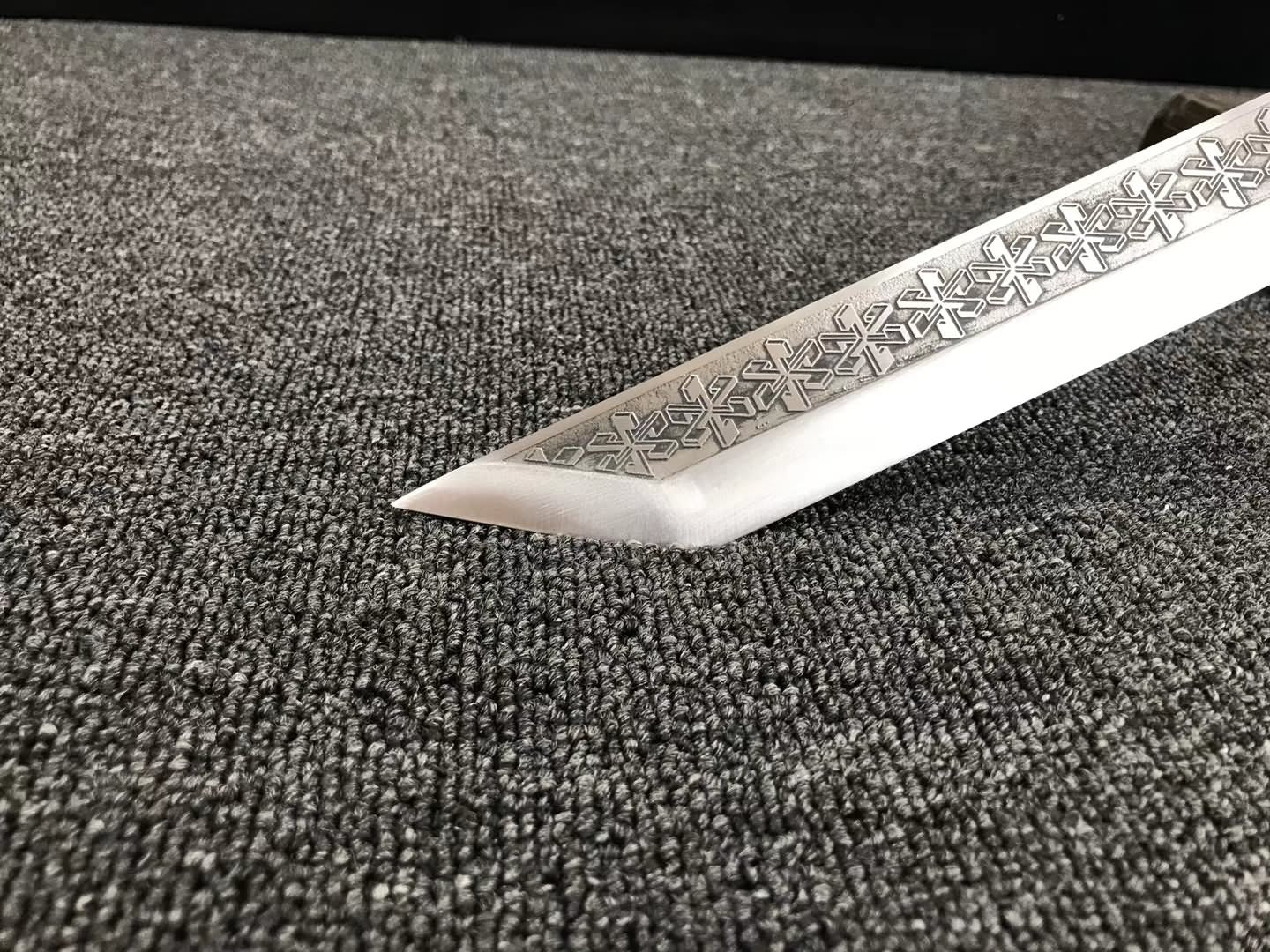 Tiger Chopper,High carbon steel etch blade – Chinese Sword store