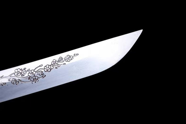 Sakura samurai swords,High carbon steel blade,Brass scabbard – Chinese ...
