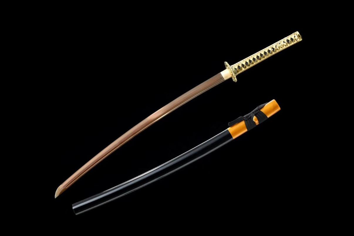 Samurai Sword Forged high Carbon Steel Full Tang Battle Ready Kendo ...