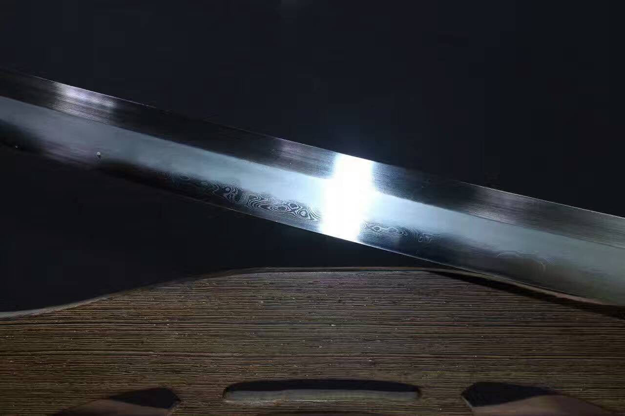 Samurai sword,Katanas,Damascus steel Covering blade,Skin Scabbard ...