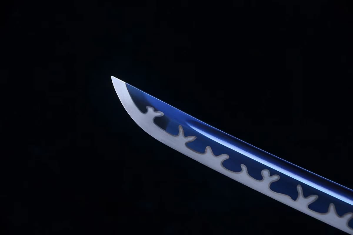 Samurai sword,Forged High carbon steel blades,stingray skin scabbard ...