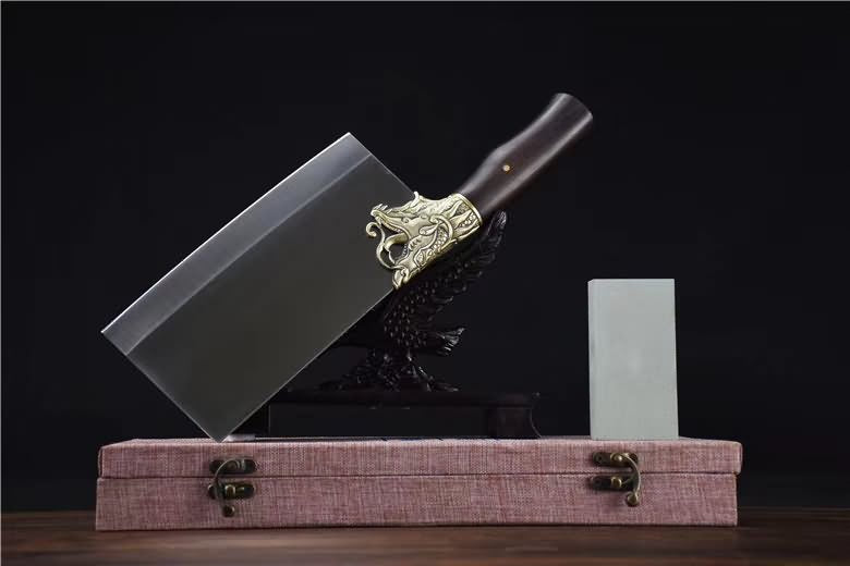 Chinese Cleaver 5Cr15Mov Steel Chef Kitchen Knives Home Cooking Slicin ...