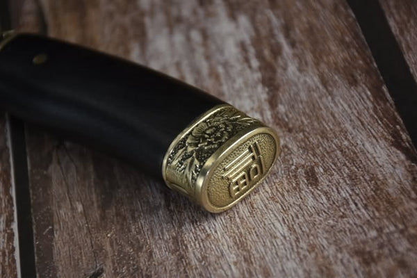Peony pattern 5Cr15Mov Chinese Kitchen Knives – Chinese Sword store