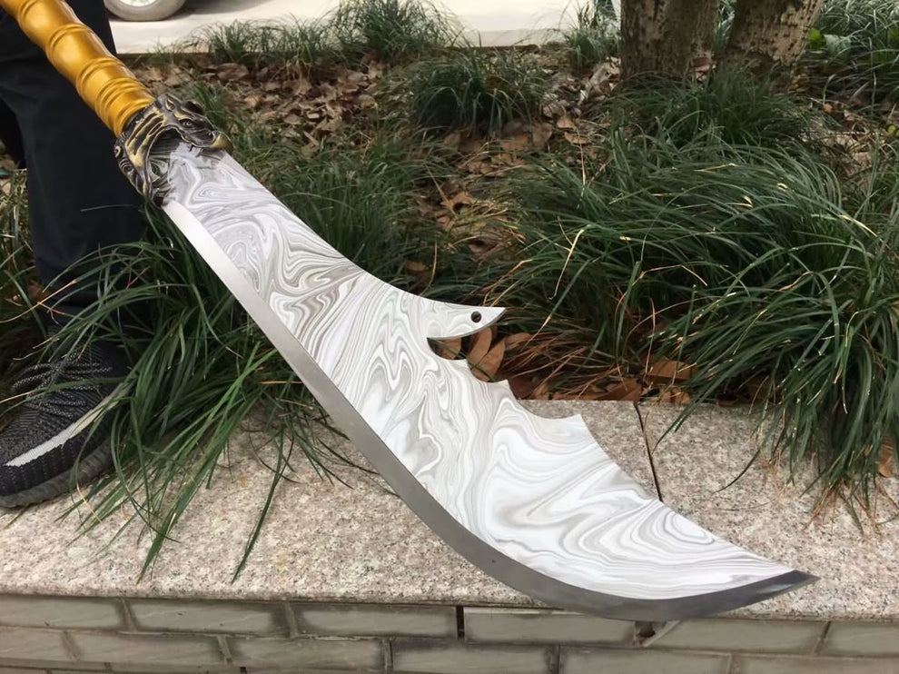 Guandao,Kwan Dao,Martial Arts,High Carbon Steel Blade Chinese sword ...