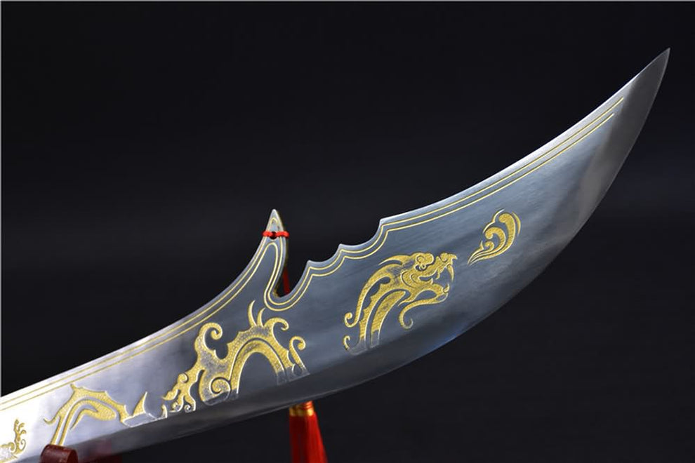 Kwan dao Weapon,Guandao,Hand Forged High Carbon Steel Blades – Chinese ...