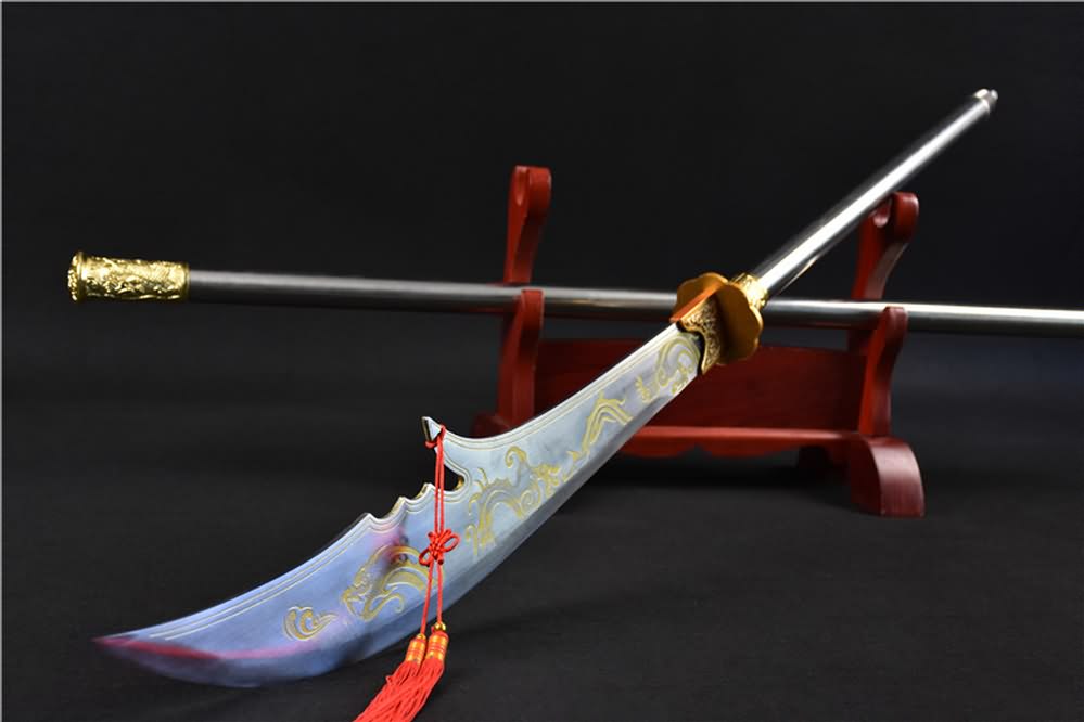 Kwan dao Weapon,Guandao,Hand Forged High Carbon Steel Blades – Chinese ...