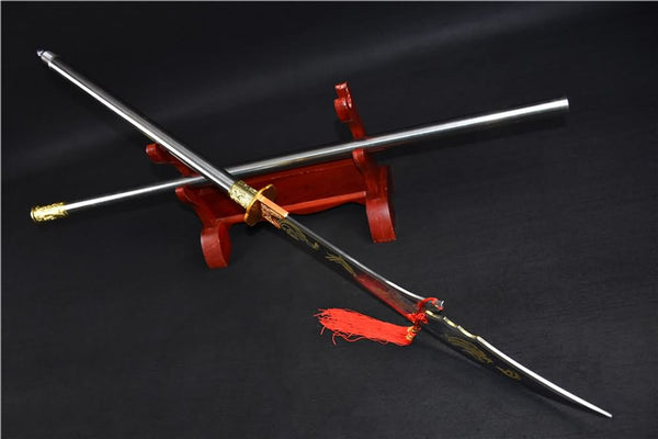 Kwan dao Weapon,Guandao,Hand Forged High Carbon Steel Blades – Chinese Sword store