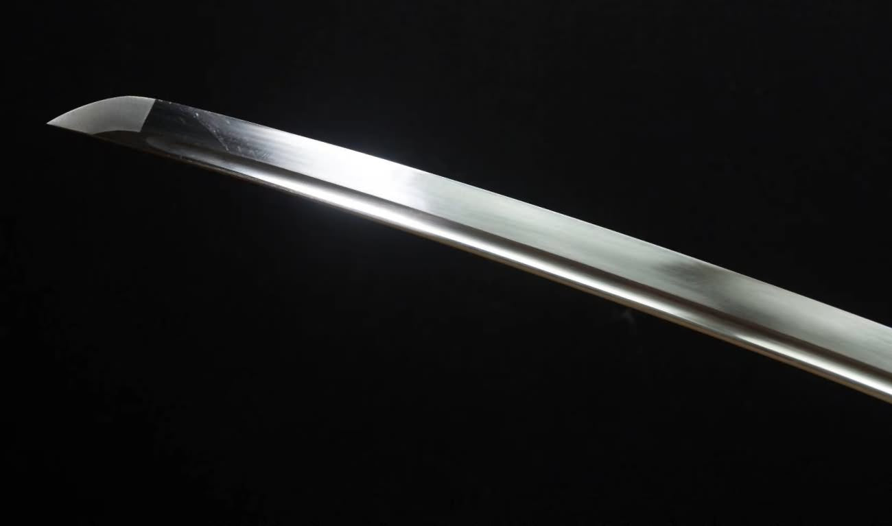 Samurai Practice Sword Forged high Carbon Steel Purple Scabbard ...