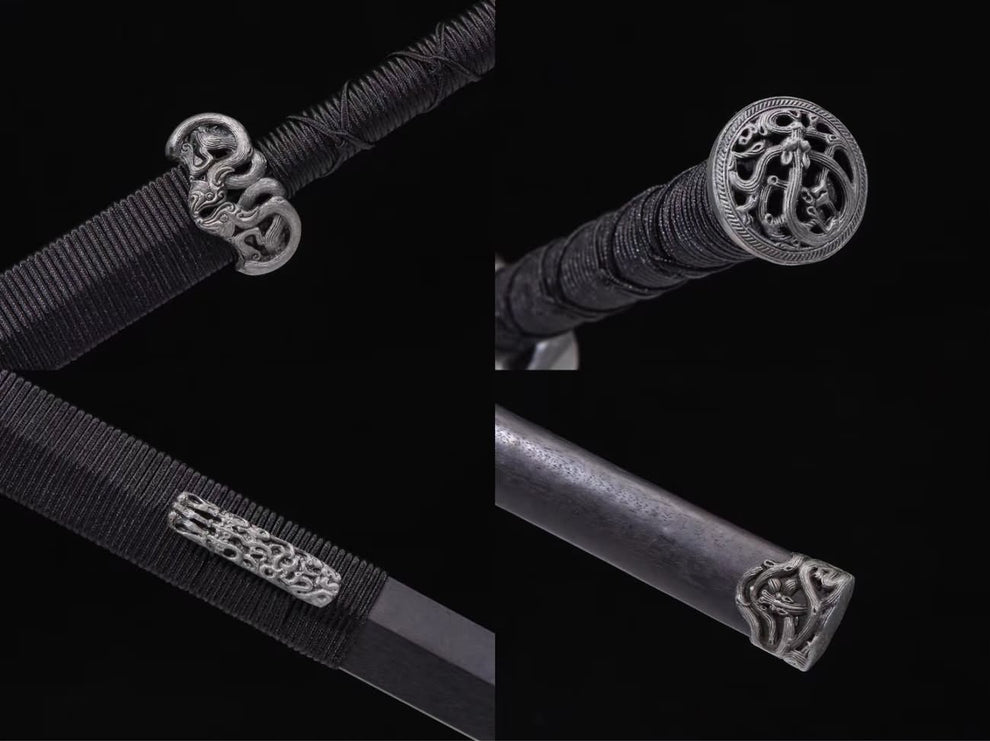 Counteract evil force sword,High carbon steel blade Chinese sword ...