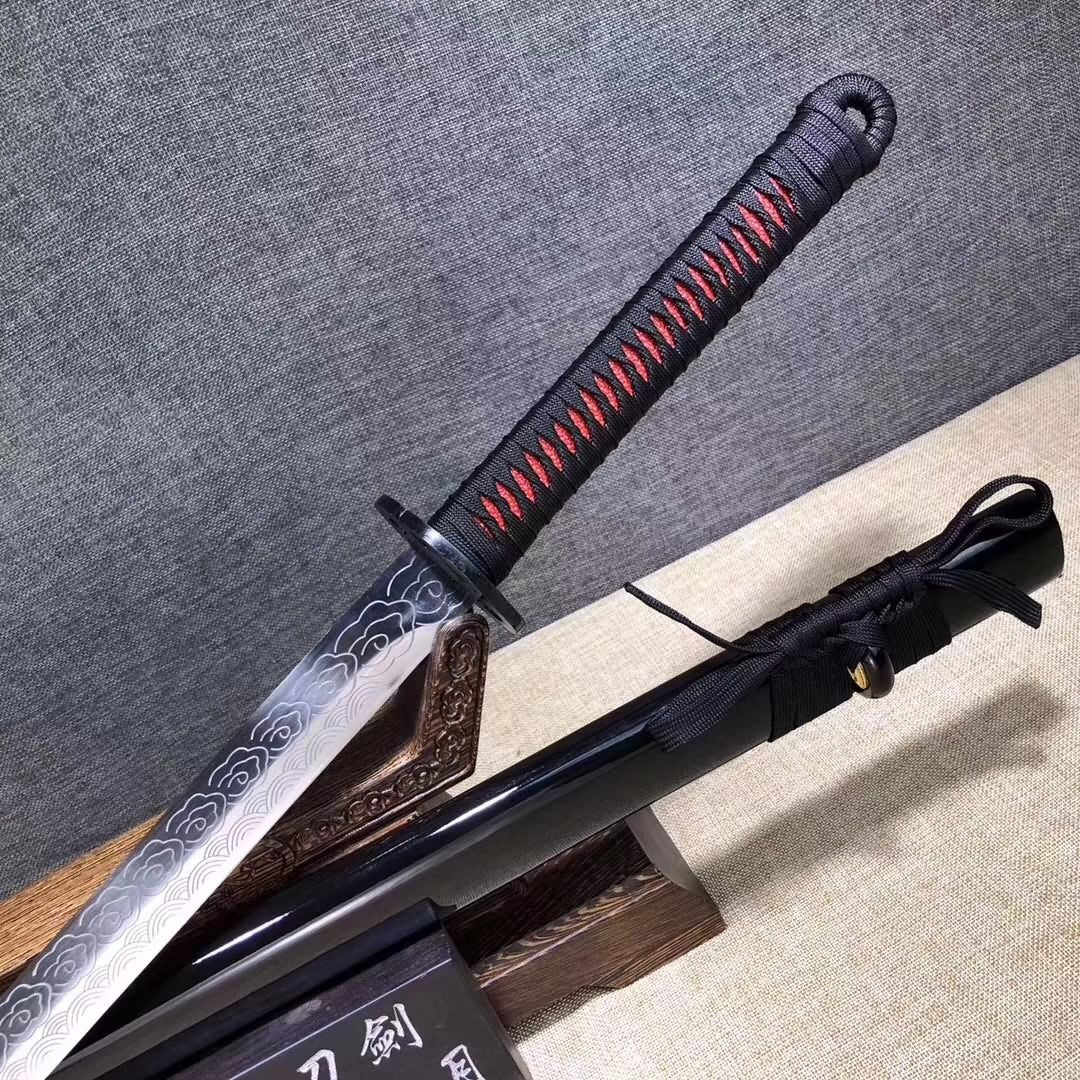 Ninja sword,Handmade High carbon steel etch blade,Full tang – Chinese ...