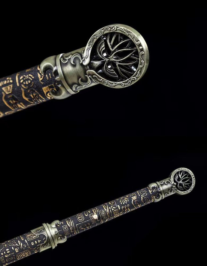 Pei DongLai Saber(Forged High carbon steel blade)Full tang,Chinese ...