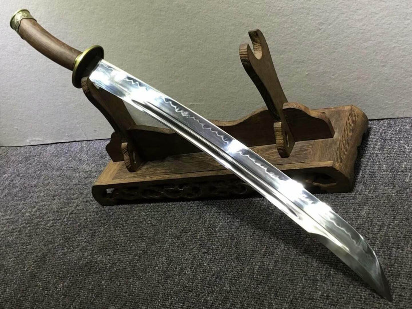 Broadsword,High carbon steel burn blade,Rosewood,Alloy fittings ...