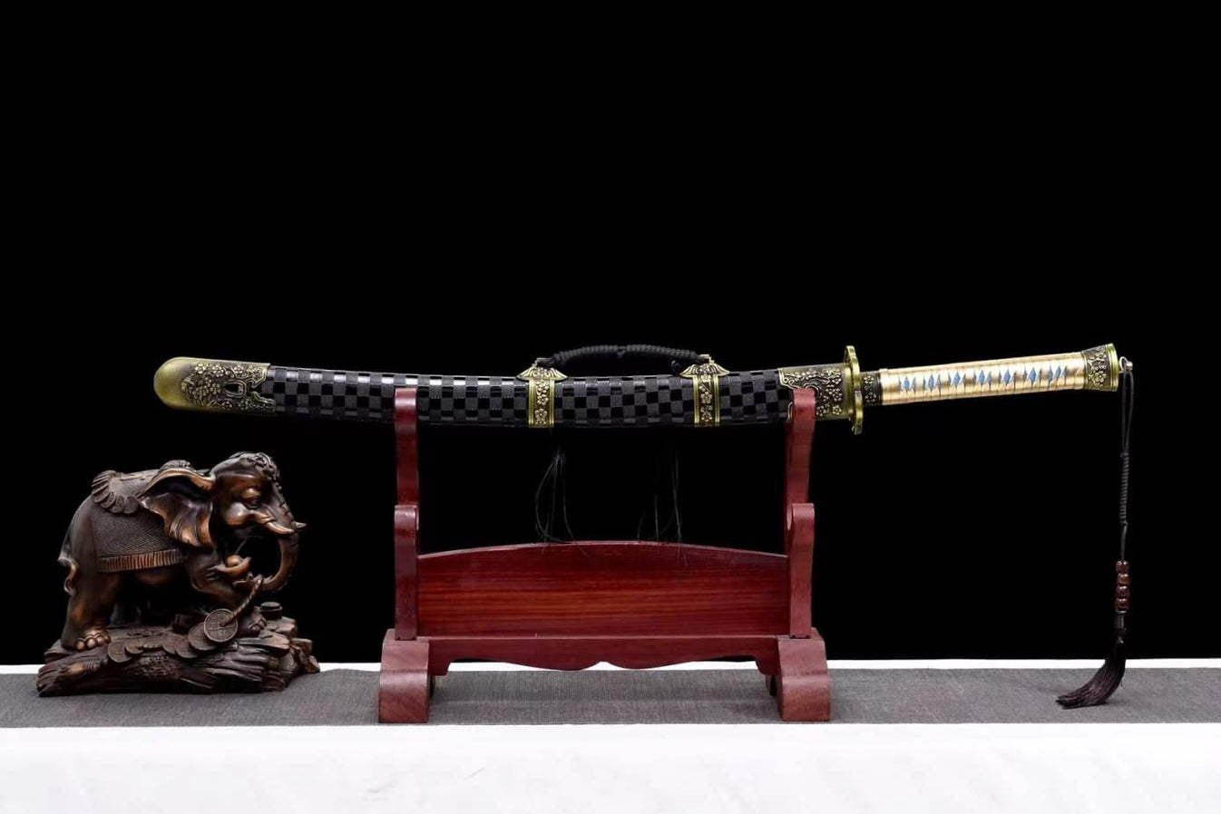 LOONGSWORD Chinese Sword,Qing dao Swords Real(Forged High Carbon Stee ...