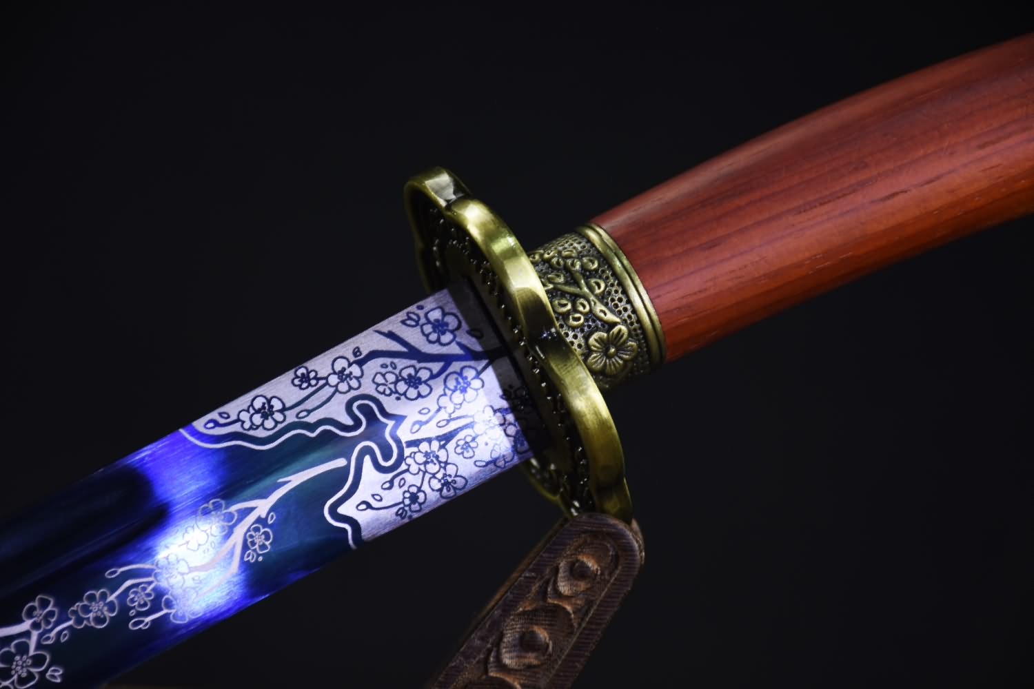 Qing dao sword,High carbon steel etch blade,Redwood,Alloy – Chinese ...