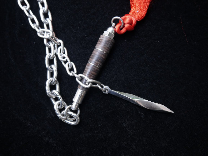 Rope dart,Cowhide handle,Stainless steel,Chinese martial arts equipmen ...