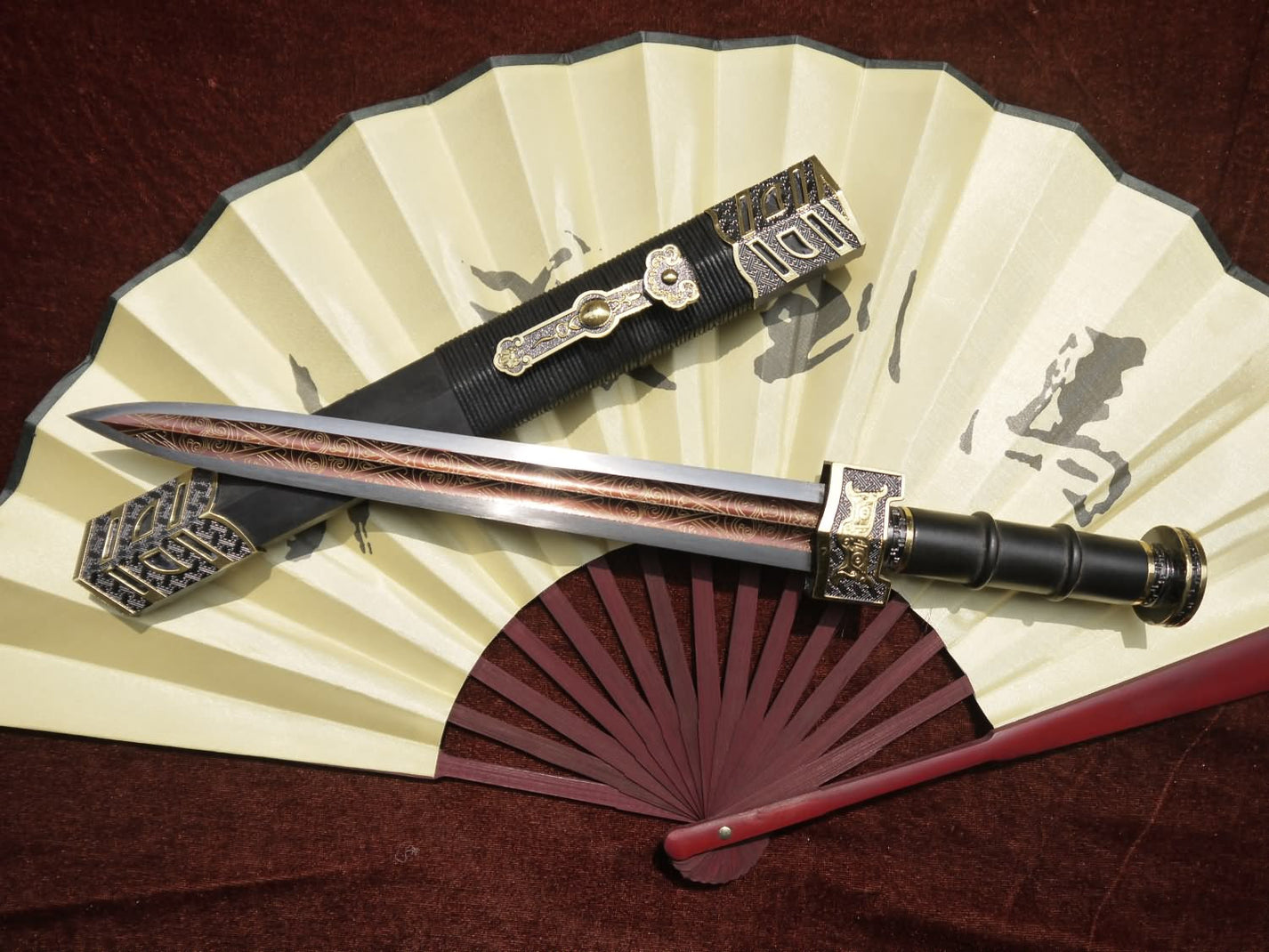 Dagger sword,Folded steel blade,Chinese sword – Chinese Sword store