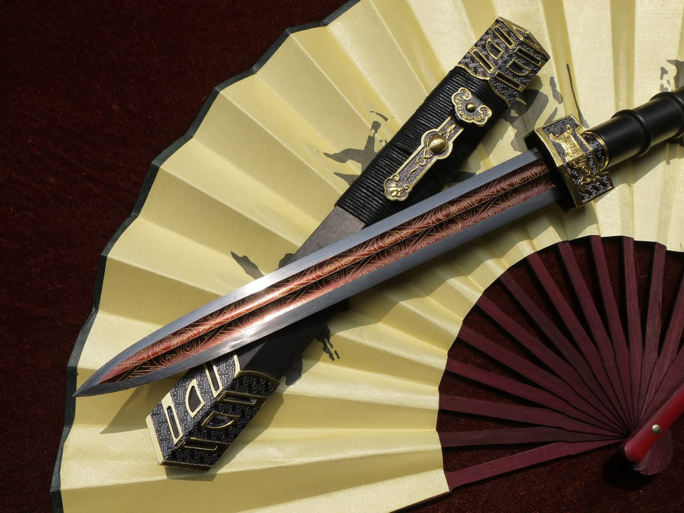 Dagger sword,Folded steel blade,Chinese sword – Chinese Sword store