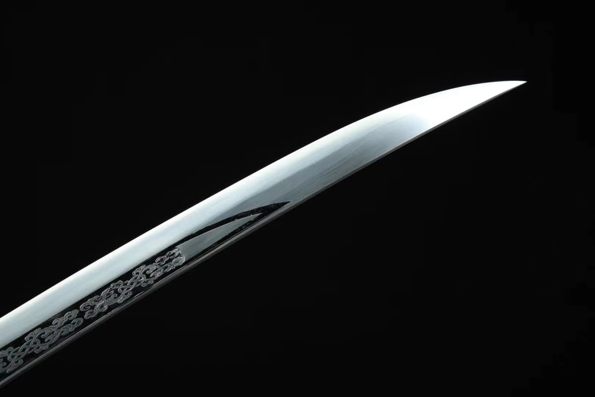 Saber,Forged Stainless steel blade,Brass handle,Chinese sword – Chinese ...