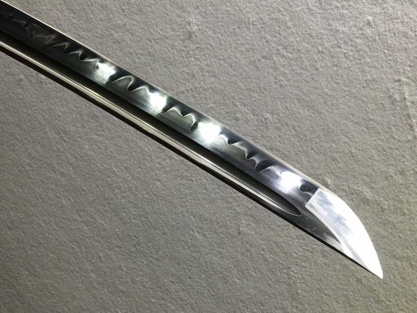 Nihontou Tachi,High carbon steel burn blade,Rosewood,Alloy tosogu ...
