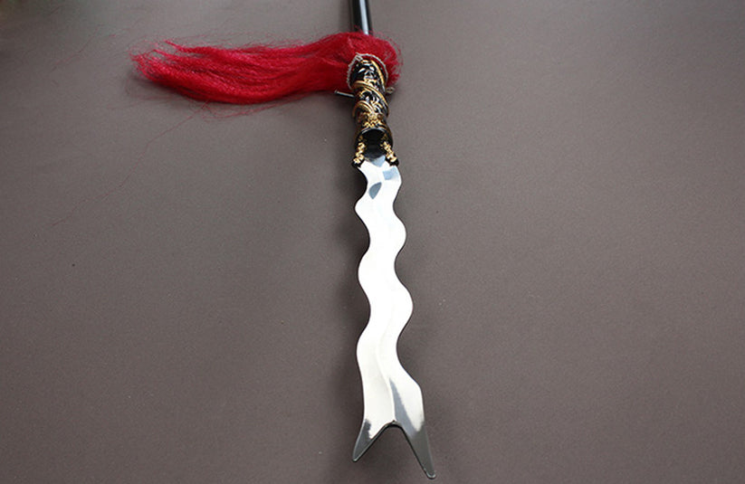 Zhang eight snake spear/Stainless steel Spearhead and rod – Chinese ...