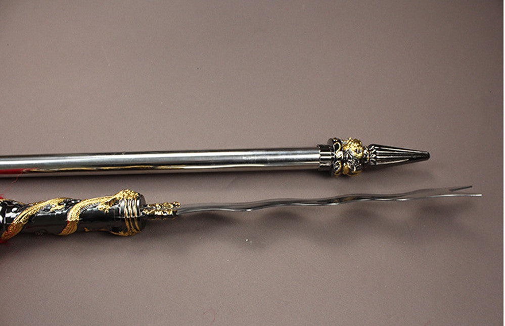Zhang eight snake spear/Stainless steel Spearhead and rod – Chinese ...
