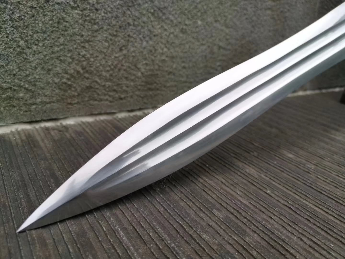 Spear,Spring steel blade,Cold weapon – Chinese Sword store