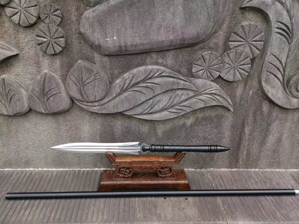 Spear,Spring steel blade,Cold weapon – Chinese Sword store