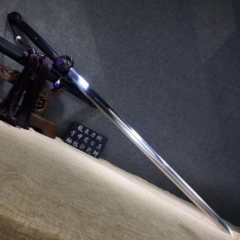 Phoenix swords,High carbon steel blade,Black wood,Alloy – Chinese Sword ...