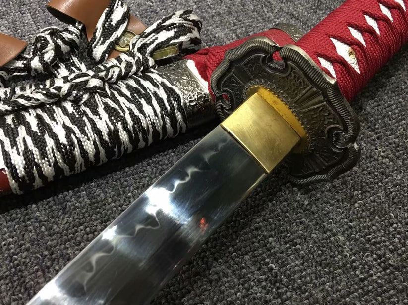 Nihontou Tachi,Nodachi,High carbon steel burn blade,Alloy tosogu ...